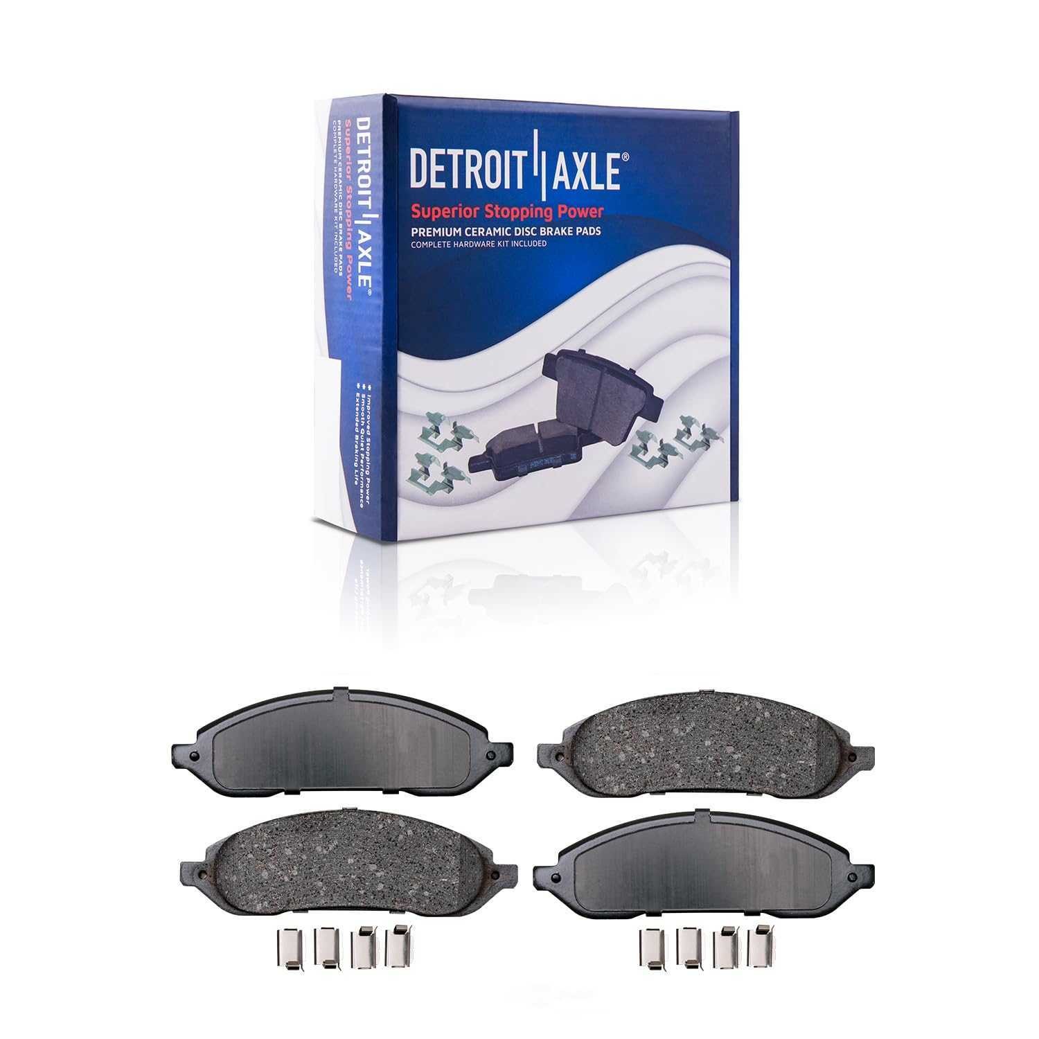 Disc Brake Pad Set DETROIT AXLE P-1022 for sale online | eBay