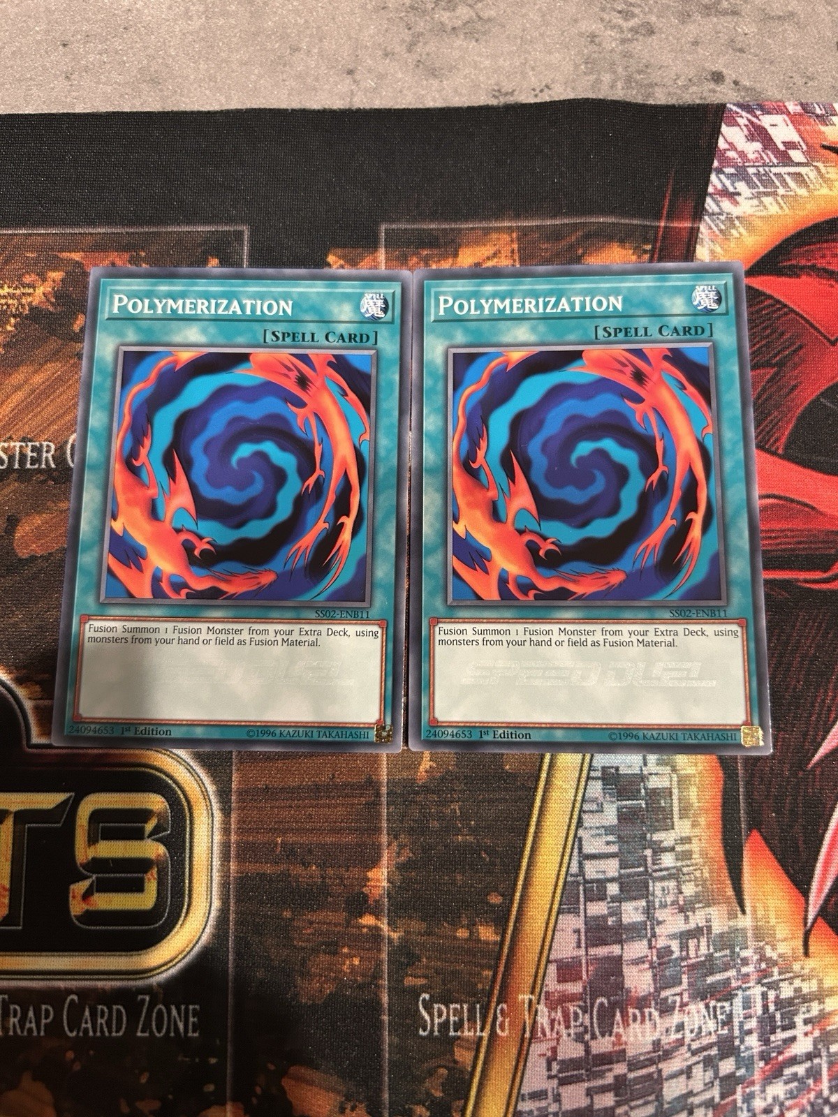 Yu-Gi-Oh! Speed Duel Polymerization Spell Card X2 NM 1st Edition | eBay