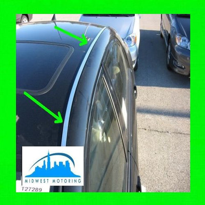2008-2014 MERCEDES C CLASS C63 W204 CHROME ROOF TRIM MOLDINGS 5YR ...