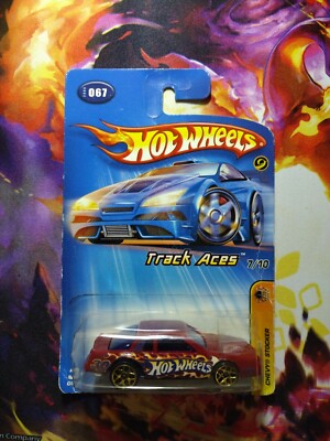 Hot Wheels 2005 Track Aces Series CHEVY STOCKER Gold 5Y Wheels, HTF ...