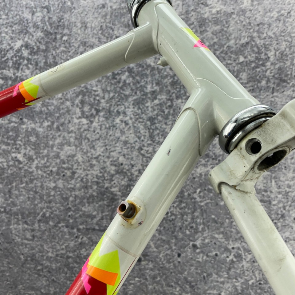 Vintage Miyata 512 Frame Set 56 cm Spline Triple Butted Steel Race Bike ...