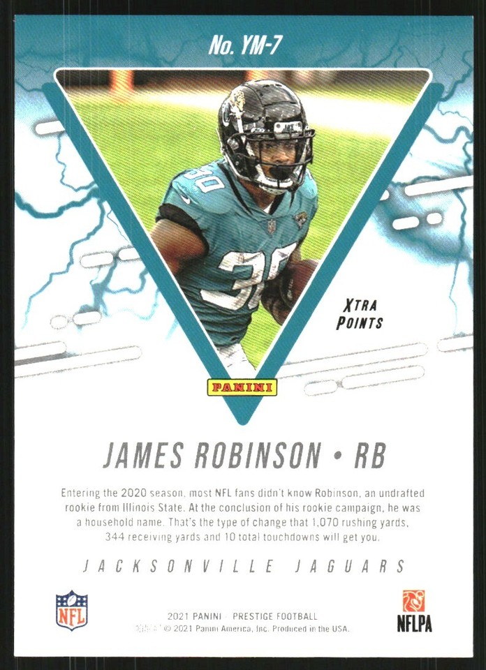 2021 Prestige Youth Movement Xtra Points Blue #7 James Robinson /249 | eBay