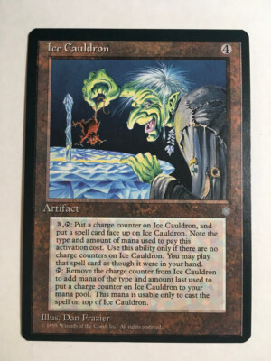 MTG Ice Cauldron Ice Age VLP Vintage Magic the Gathering 1995 | eBay