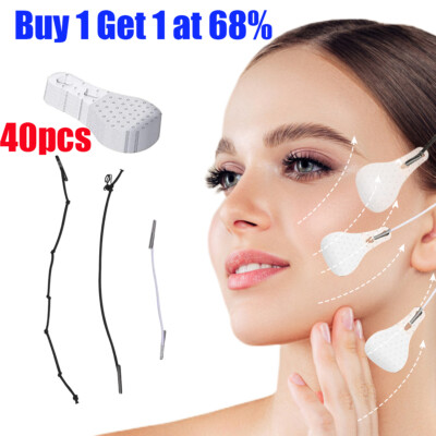 40x Face Tape Lifting Invisible Face Lift Tapes Invisible With String ...