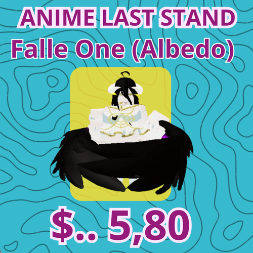 Anime Last Stand - 🪽Fallen One (Albedo) 🪽 - Fast Delivery - Roblox | eBay