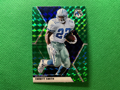 2020 Panini Mosaic Emmit Smith 64 Green Prizm | eBay