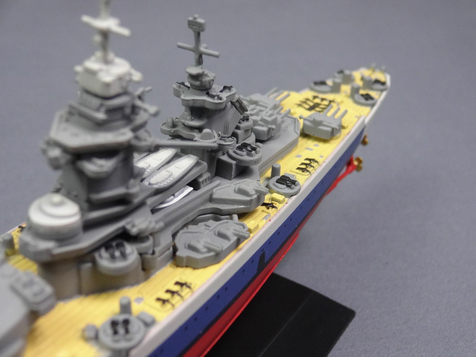 Eaglemoss Richelieu Battleship 1/1100 WW2 Mini Japan Warships Diecast ...