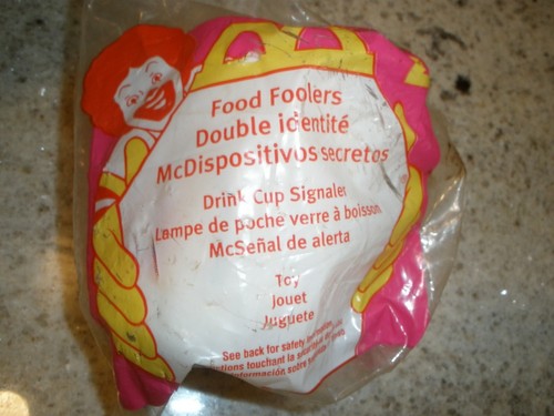 NEW Vintage McDonald's Food Foolers Drink Cup Signaler (NT1) | eBay