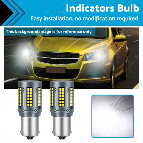 LED White Rear Reverse Bulbs BA15s Suitable For Holden Commodore VT VX ...