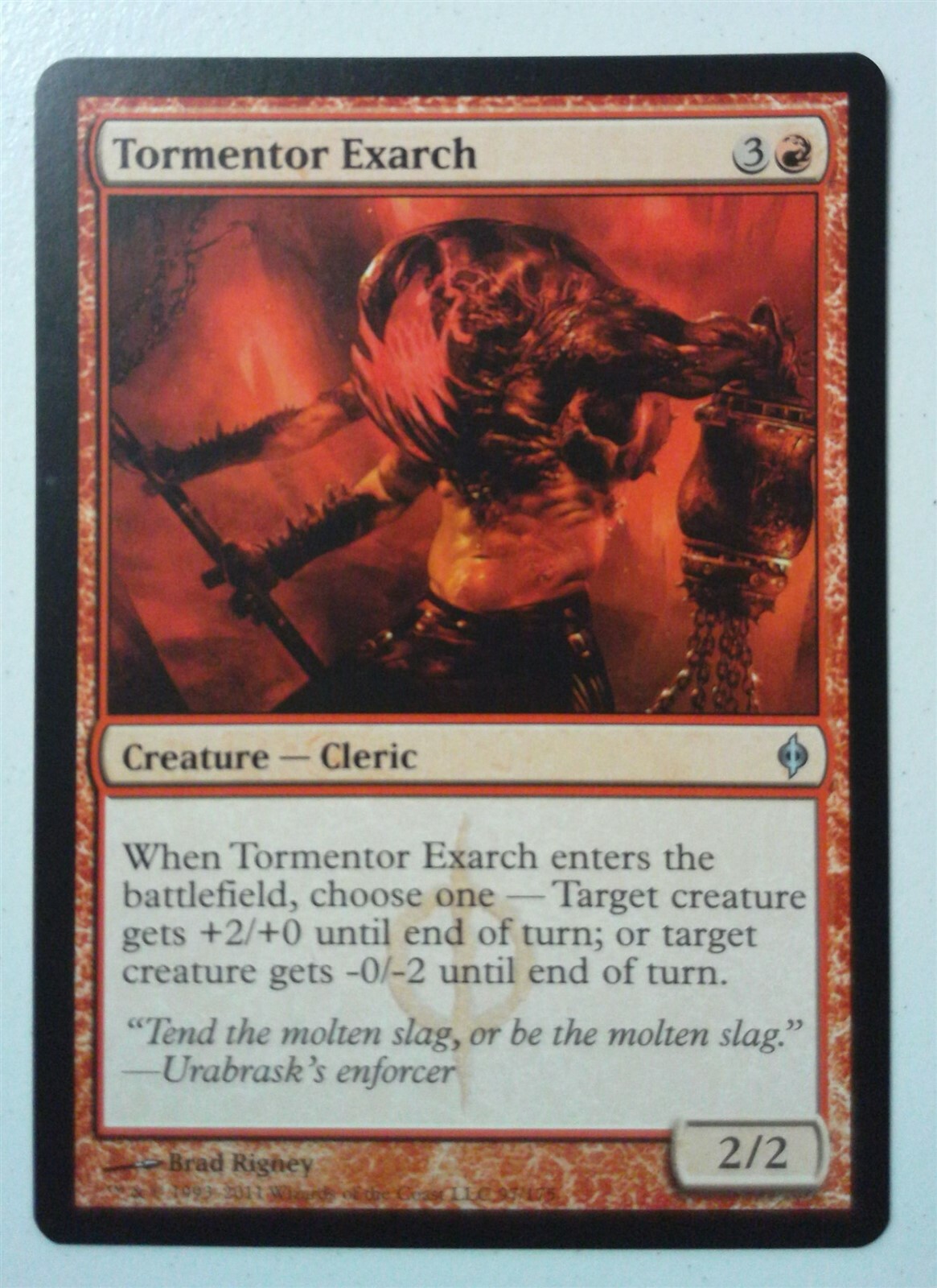 Tormentor Exarch *Uncommon* Magic MtG x1 New Phyrexia SP | eBay