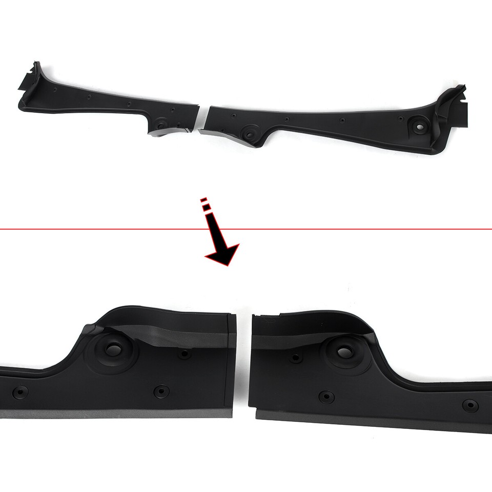 51717027083 Windshield Cowl Panel Cover For 2003-10 BMW E60 E61 528i ...