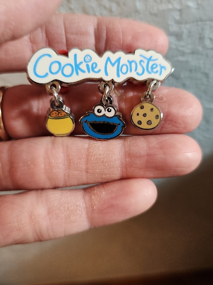 Sesame Street Cookie Monster Pin | eBay