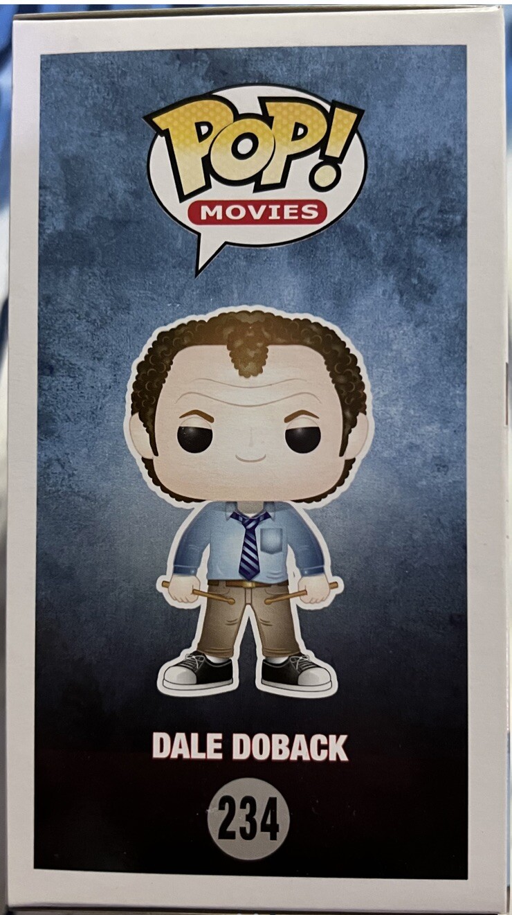 FUNKO POP VINYL MOVIES STEP BROTHERS 234 DALE DOBACK BNIB + PROTECTOR ...