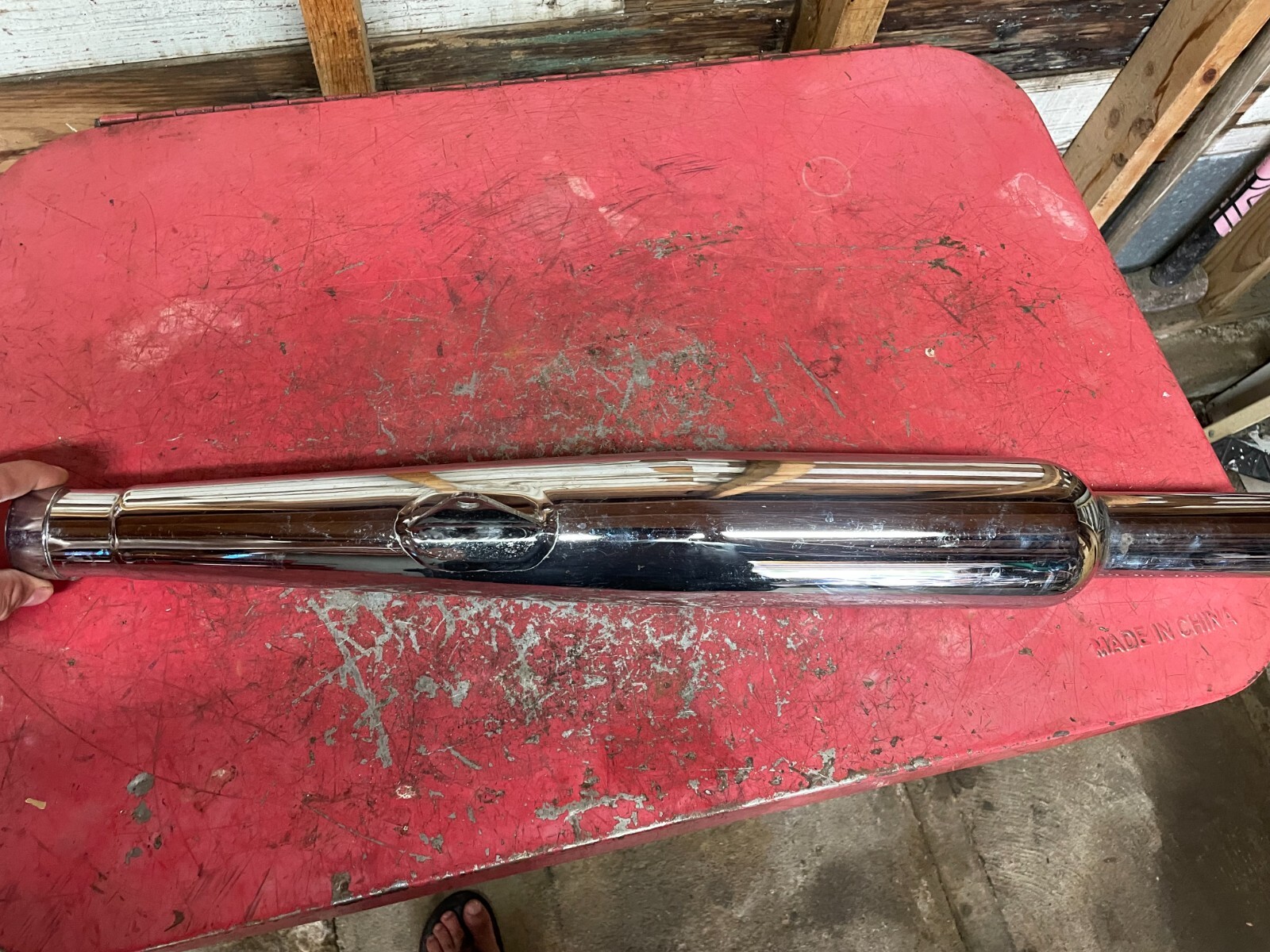 Vintage Exhaust Muffler 1 3/4" Royal Enfield BSA Triumph Velocette | eBay