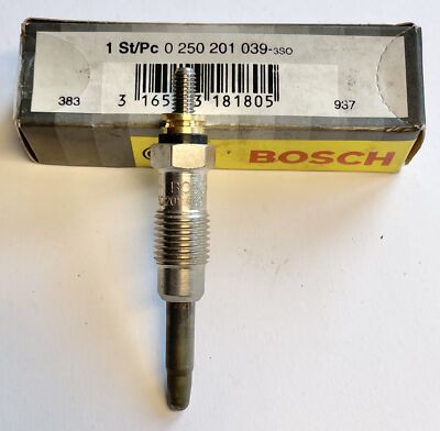 Bosch 0250201039 Glühkerze 11V passt für Alfa Romeo BMW Citroen heater ...
