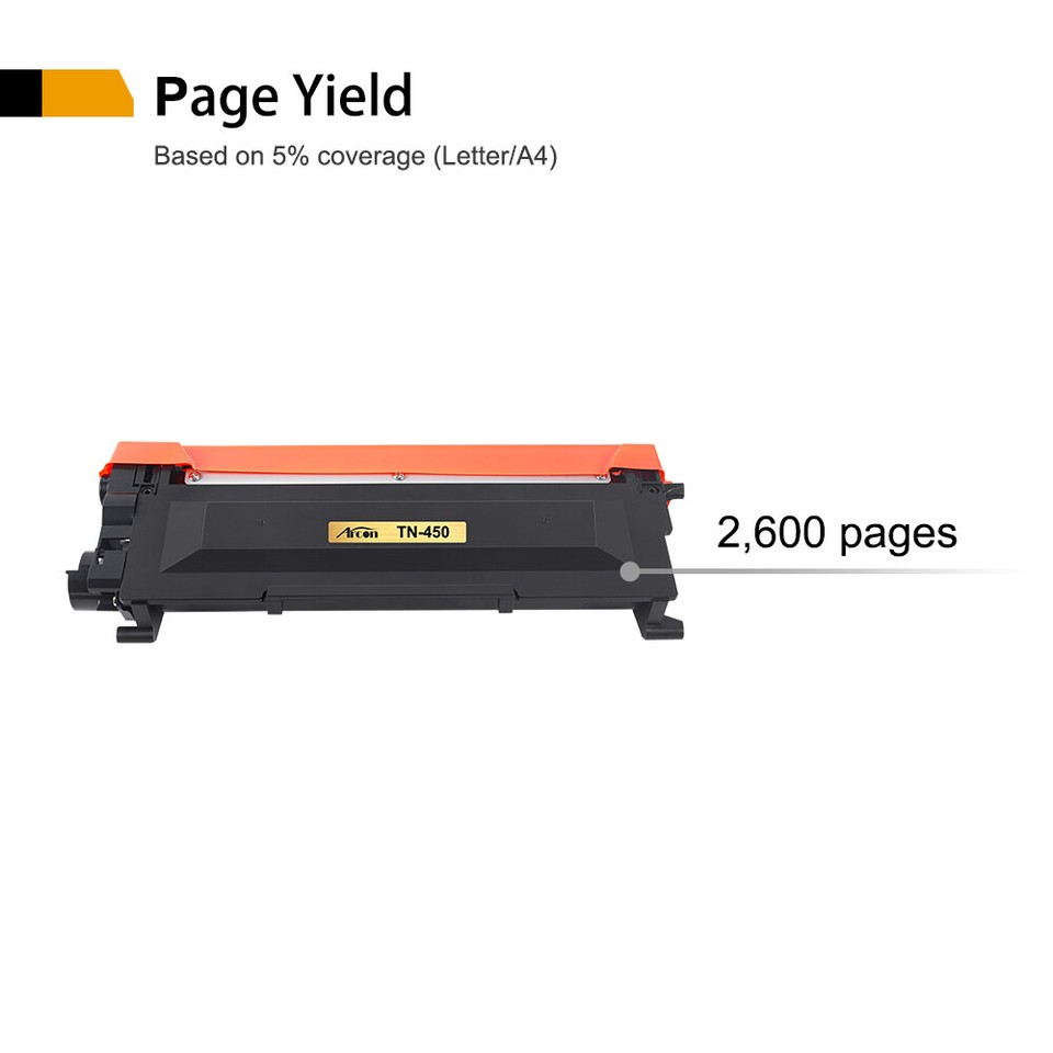 2 TN450 Toner Cartridge +1 DR420 Drum for Brother HL-2270DW IntelliFax ...