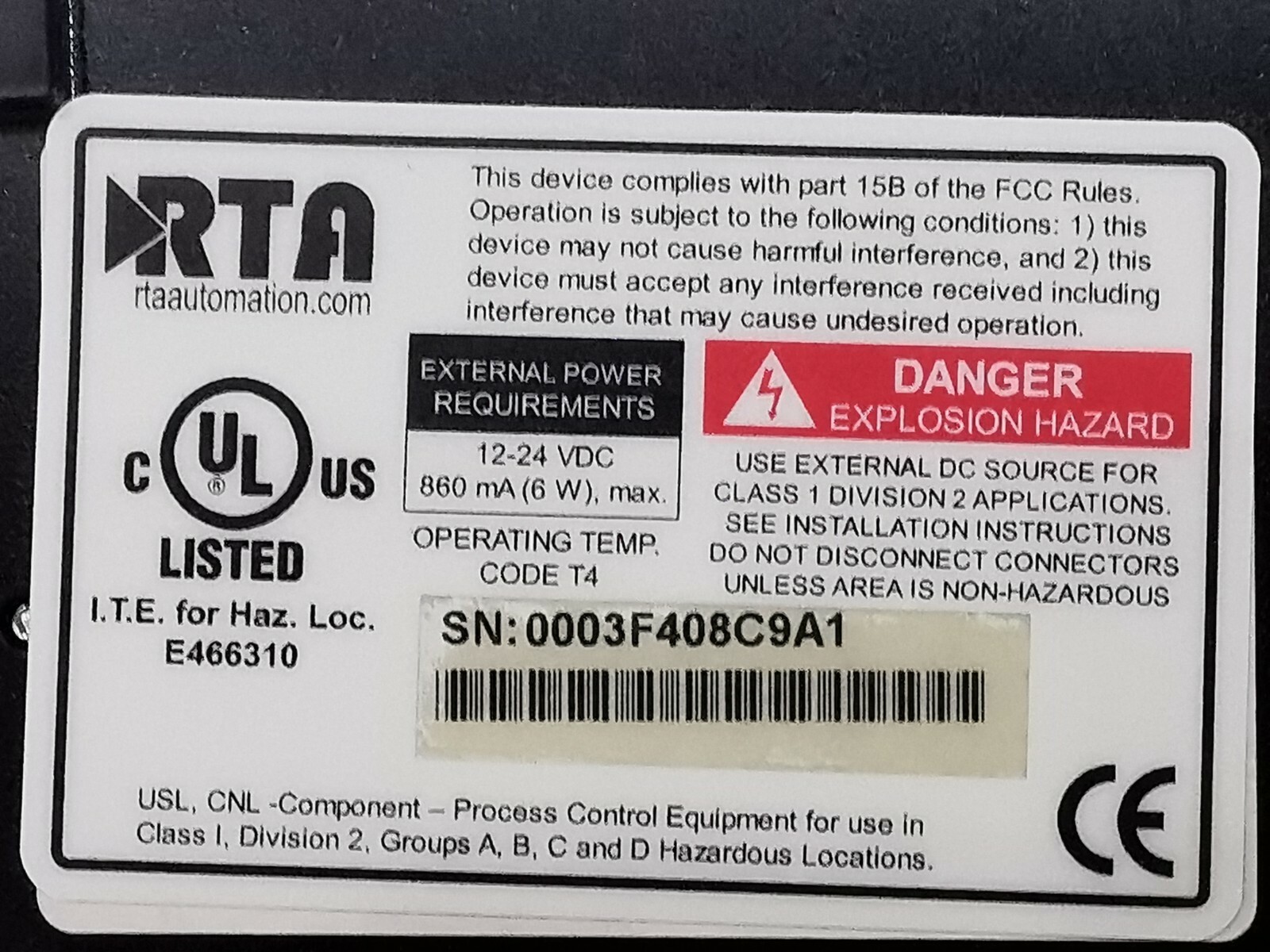 RTA 460MMBS PROTOCOL GATEAWAY WITH OLD STOCK BOX | eBay