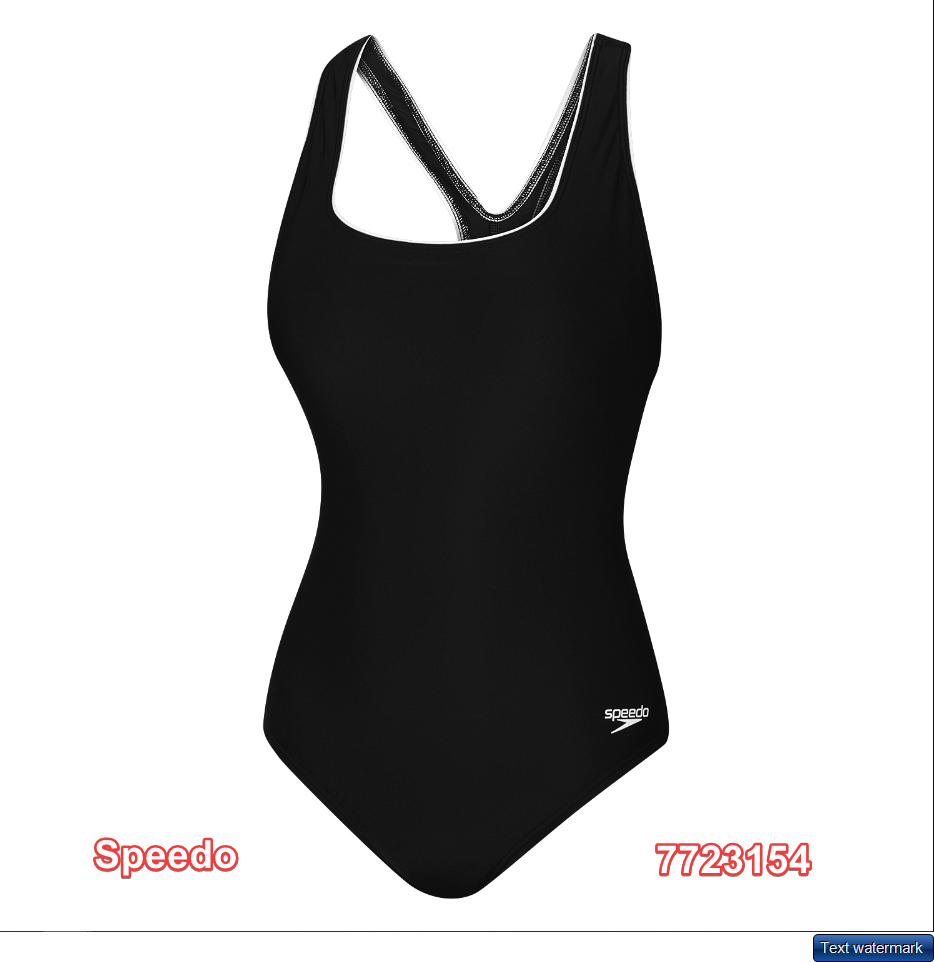 Speedo Women Hydro Bra Moderate Piped Ultraback One Piece Swimsuit Sz 8 ...