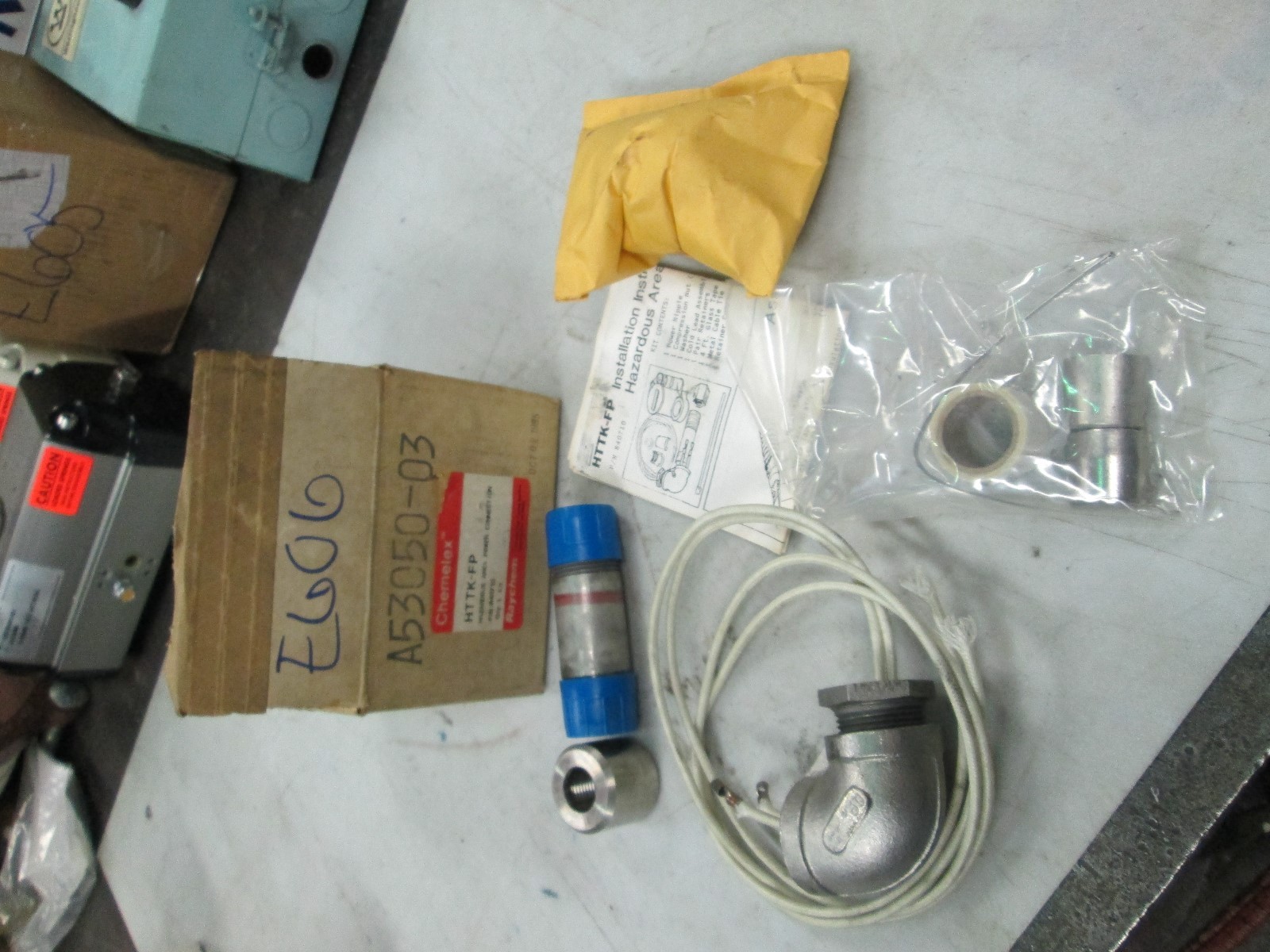 Raychem Chemelex Hazardous Area Power Connection HTTK-FP P/N 840710 ...