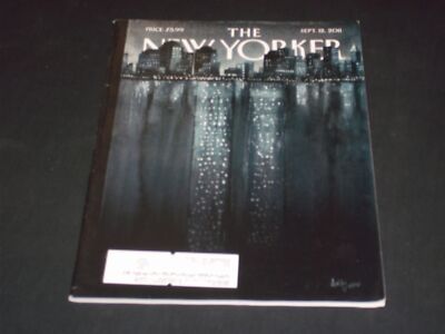 2011 SEPTEMBER 12 THE NEW YORKER MAGAZINE - NICE ILLUSTRATED COVER - L ...