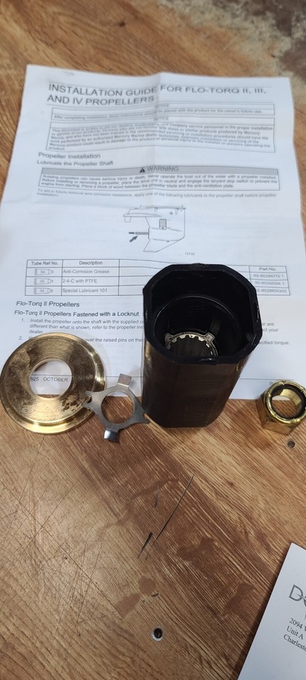 QUICKSILVER FLO TORQ II HUB ASSEMBLY KIT | eBay