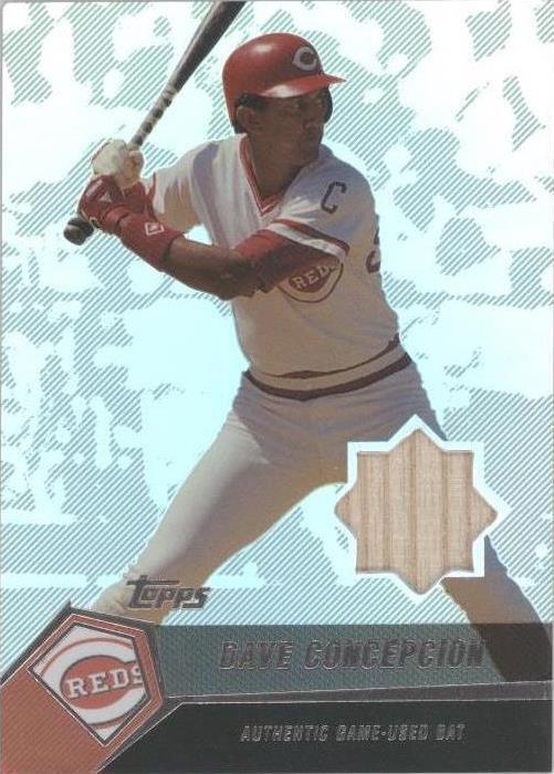 2004 Topps Clubhouse Collection - Dave Concepcion #DC (MEM) for sale ...