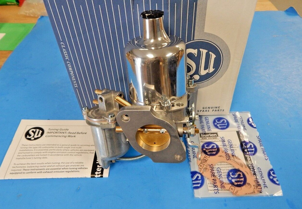 Brand New SU Carburetor Carburettor HS4 Pre Waxstat for Classic Mini ...