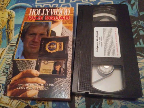 HOLLYWOOD VICE SQUAD RONNIE COX CARRIE FISHER TRISH VANDEVERE VHS 1991 ...