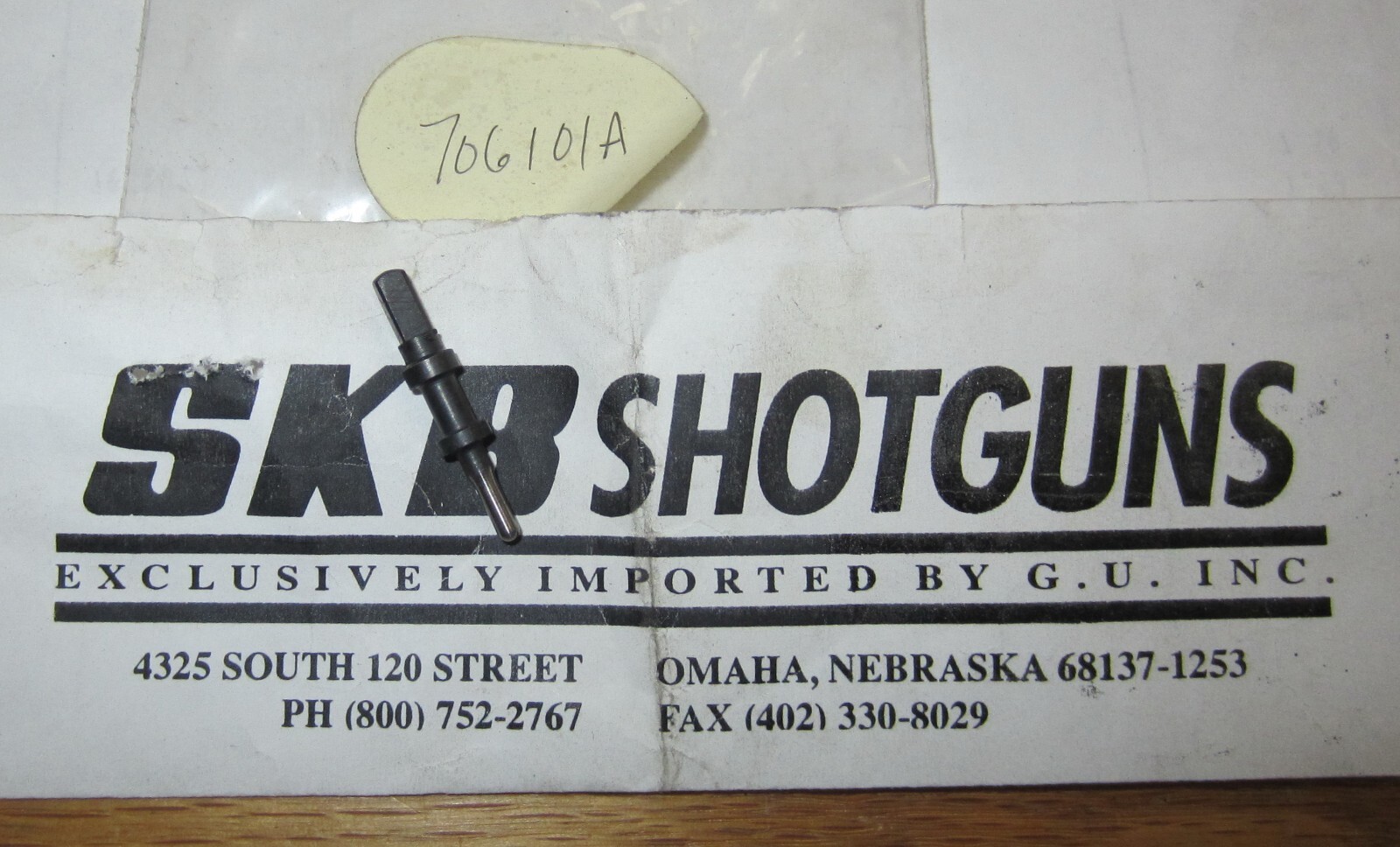 SKB 12ga Upper Firing Pin 505 600 785 | eBay