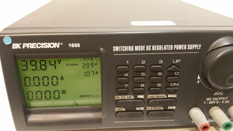 BK Precision DC Switching Mode Programmable Power Supply Mod# 1698 | eBay