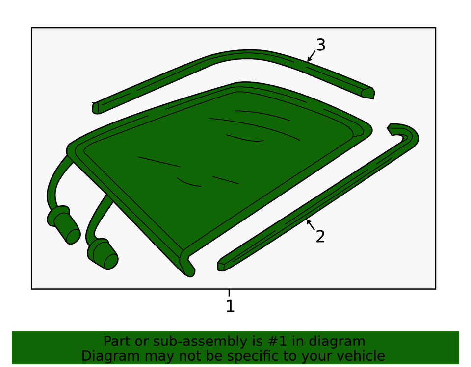 Genuine Audi Quarter Glass 4M0-845-298-AA-NVB | eBay