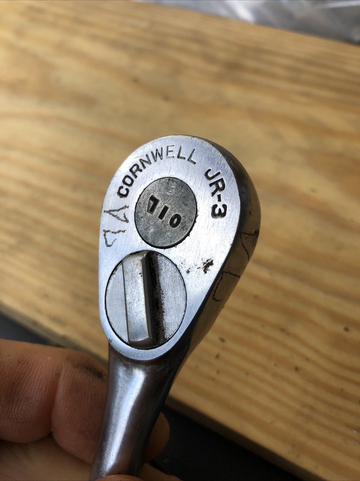 Cornwell JR-3 ratchet 3/8” drive vintage made in USA hard to find not a ...