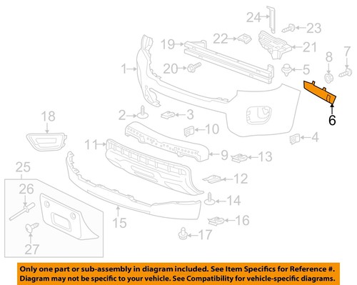 Chevrolet GM OEM 15-18 Colorado Front Bumper-Side Bracket Left 23467531 ...