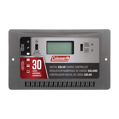 Coleman PWT 68032 12 Volt 30 Amp Digital Solar Charge Charging ...
