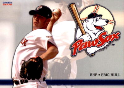 2008 Pawtucket Red Sox Choice #11 Eric Hull Selah Washington WA ...