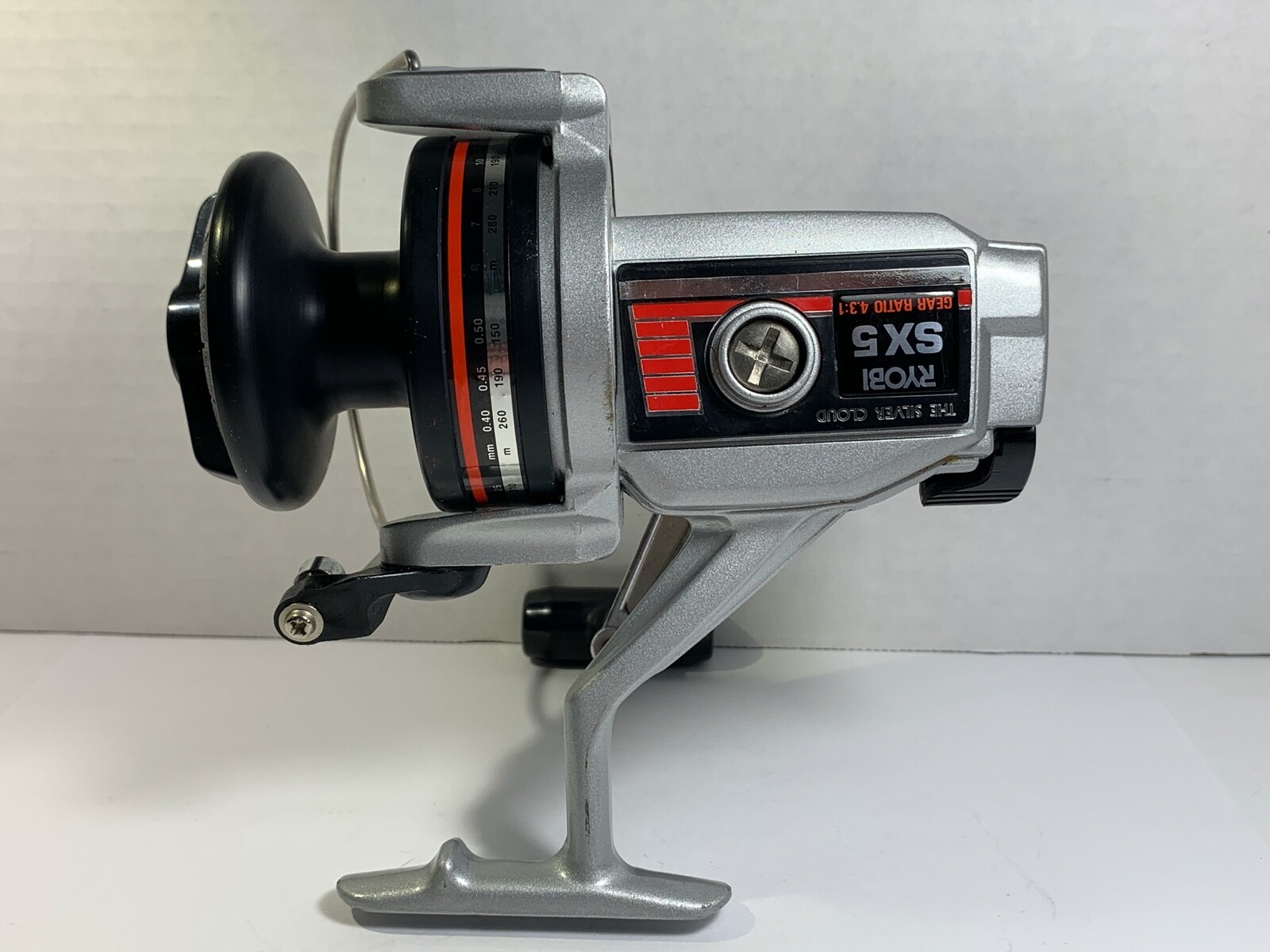 Vintage Ryobi SX5 "The Silver Cloud" Spinning Fishing Reel | eBay