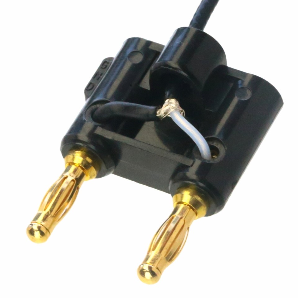 TNC male to 4mm Banana dual Binding Post RG316 Oscilloscope Test Cable ...