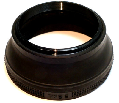 Rubber Lens Hood Shade collapsible 52mm for 18-55mm | eBay