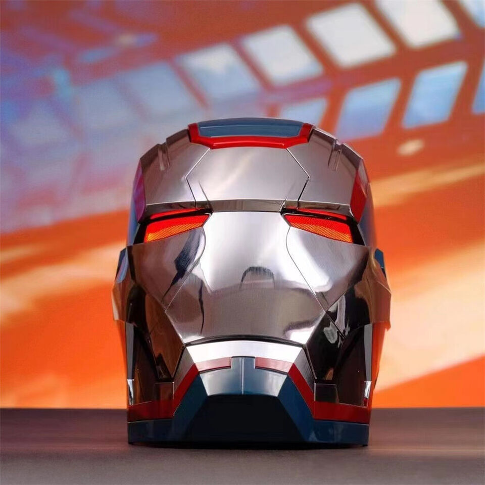 Marvel Iron Man MK5 Iron Patriot Electric Helmet Voice Control Mask ...
