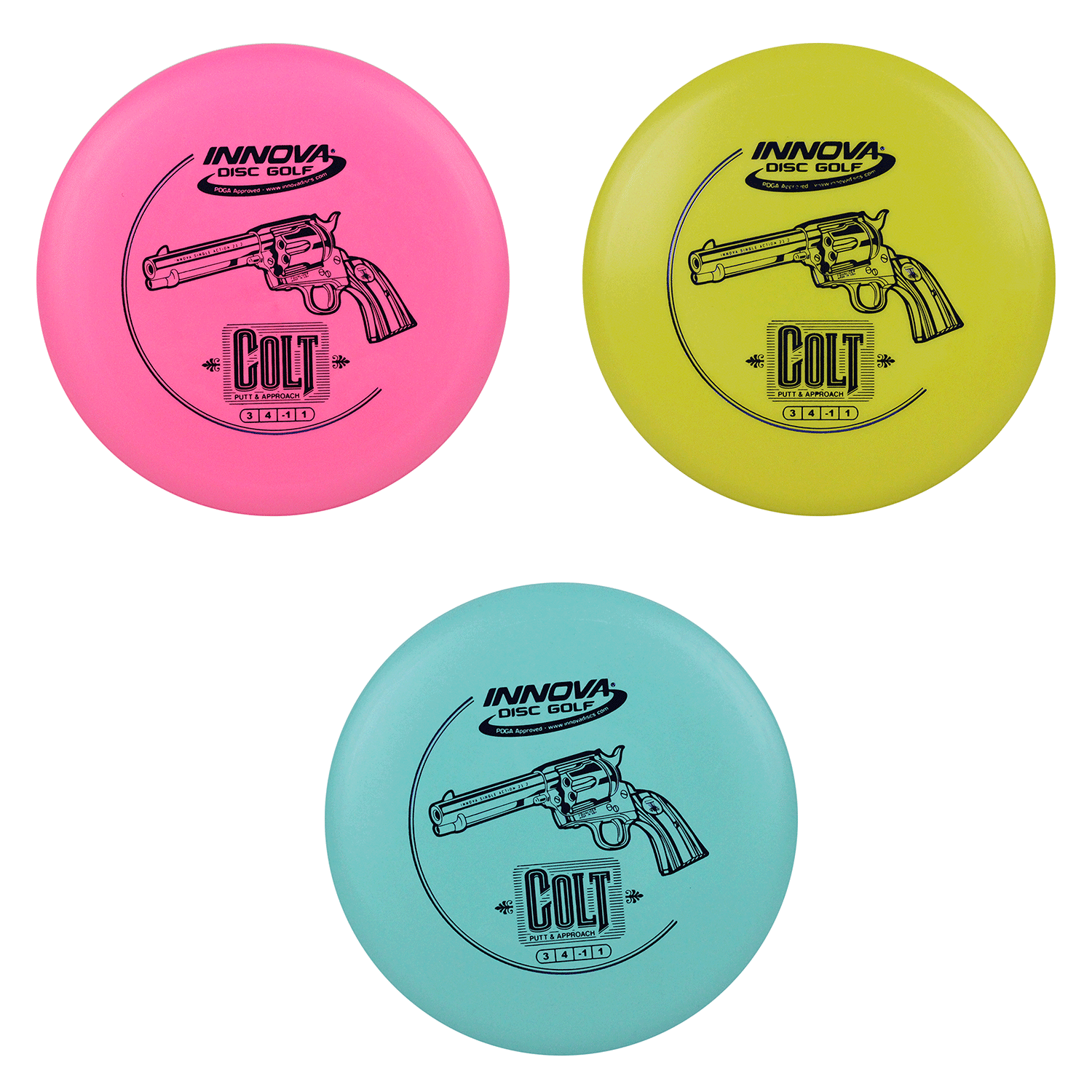 Innova Disc Golf DX Colt Putter Putting Disc 3/4/-1/1 - Choose Exact ...