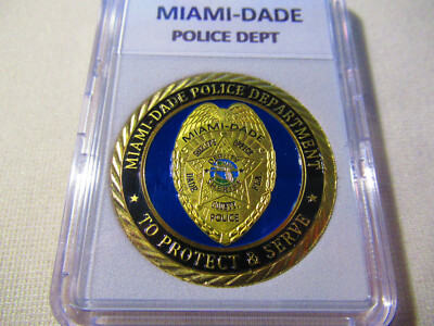 MIAMI-DADE Police Dept. Challenge Coin | eBay