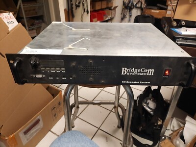 USED BRIDGECOM SYSTEMS RADIO REPEATER CS-540U - TURNS ON FOR PARTS AS ...