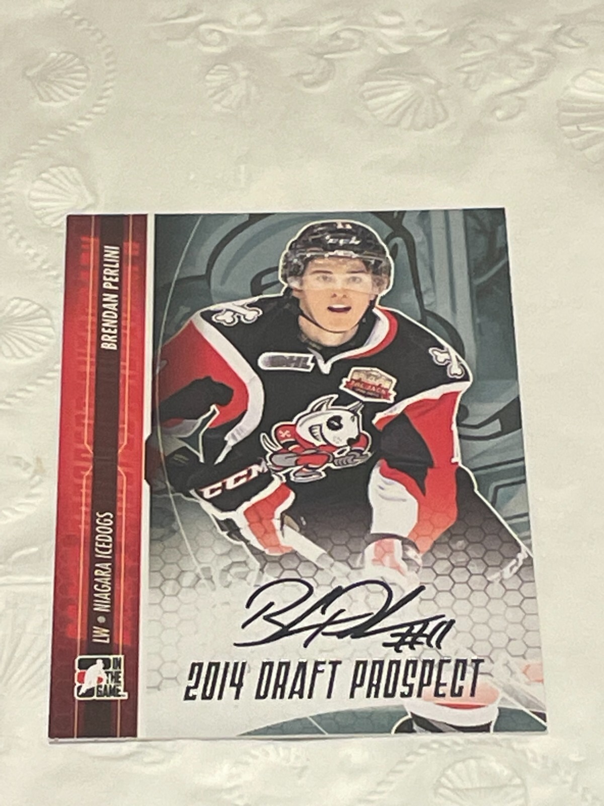 2014 ITG Draft Prospects Auto Silver Brendan Perlini #A-BPE1 Auto | eBay