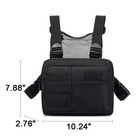 Tactical Combat Chest Rig Bag Front Pouch Recon Pack Sport Protective ...