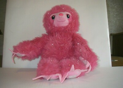 BUILD A BEAR WORKSHOP PINK SLOTH PLUSH | eBay