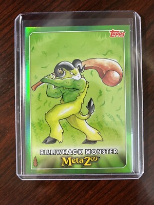 2022 Metazoo Wilderness Billiwhack Monster (Bronze) Green Holo Foil SP ...