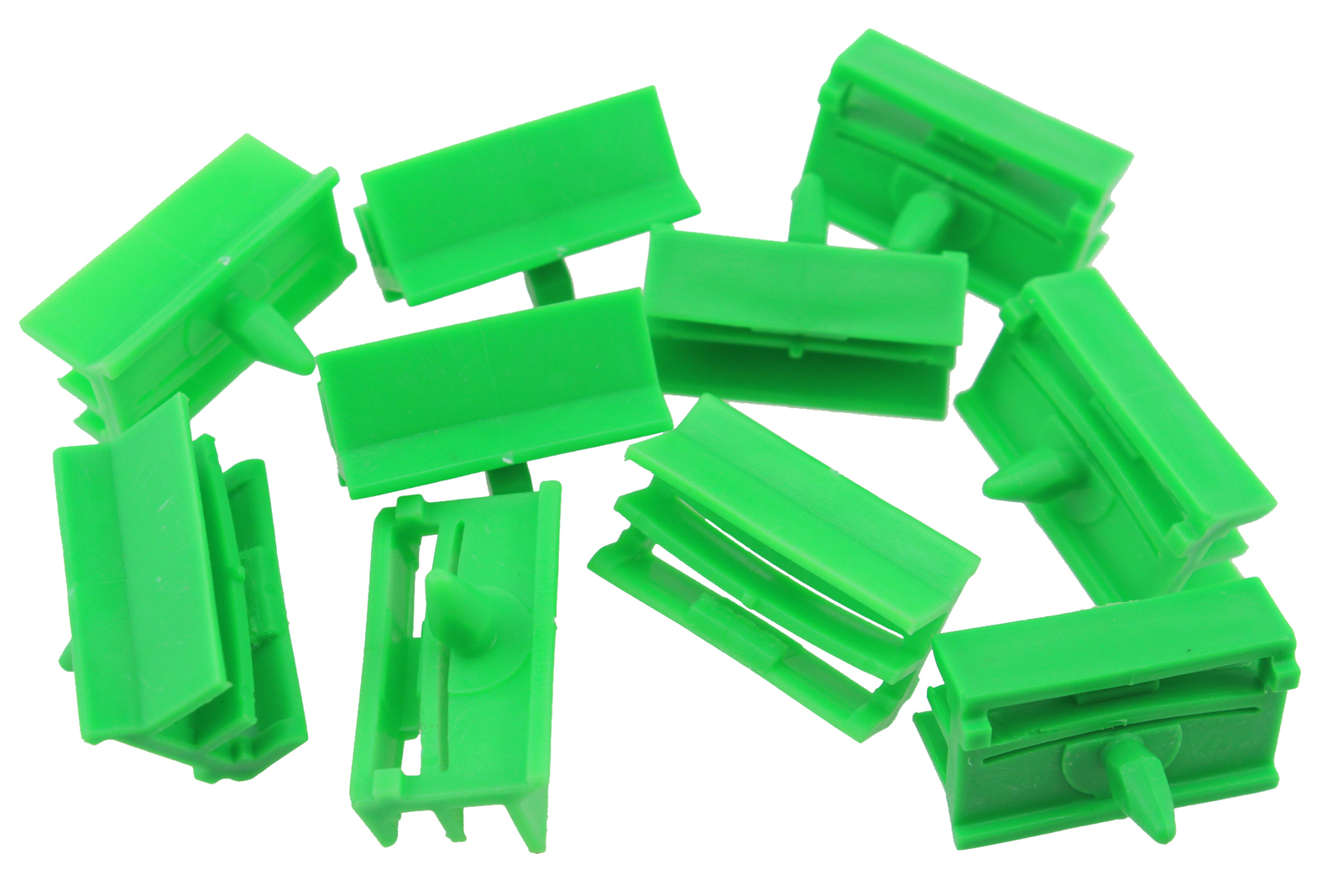 10x Rocker Panel Wheel Housing Trim Cover Clip 51717066223 For BMW 5 ...