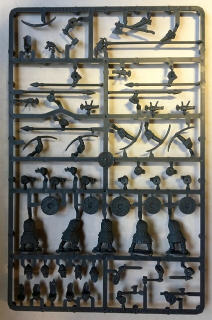 Oathmark Dwarf Infantry 28mm 5 Plastic Miniatures on Sprue Wargaming ...