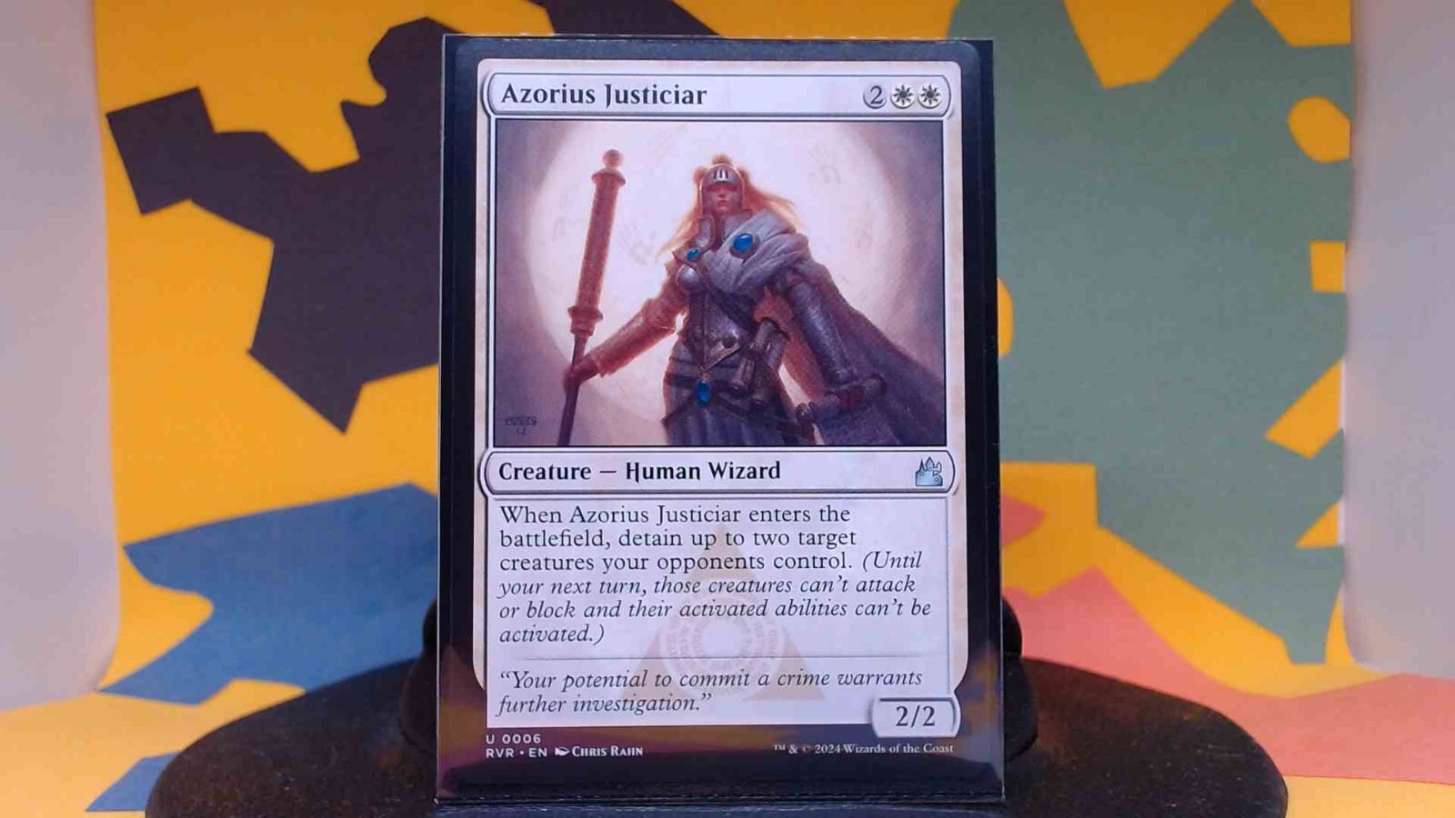 MTG Azorius Justiciar 1X Card Unplayed Magic The Gathering Ravnica 2024 ...