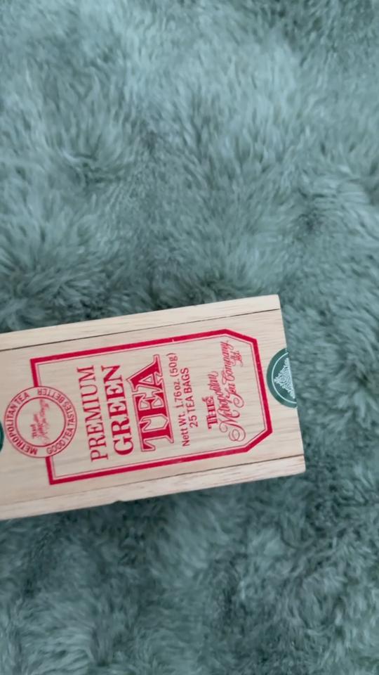 Vintage-Inspired Tea Boxes – Strawberry Green Tea – Wooden Storage ...